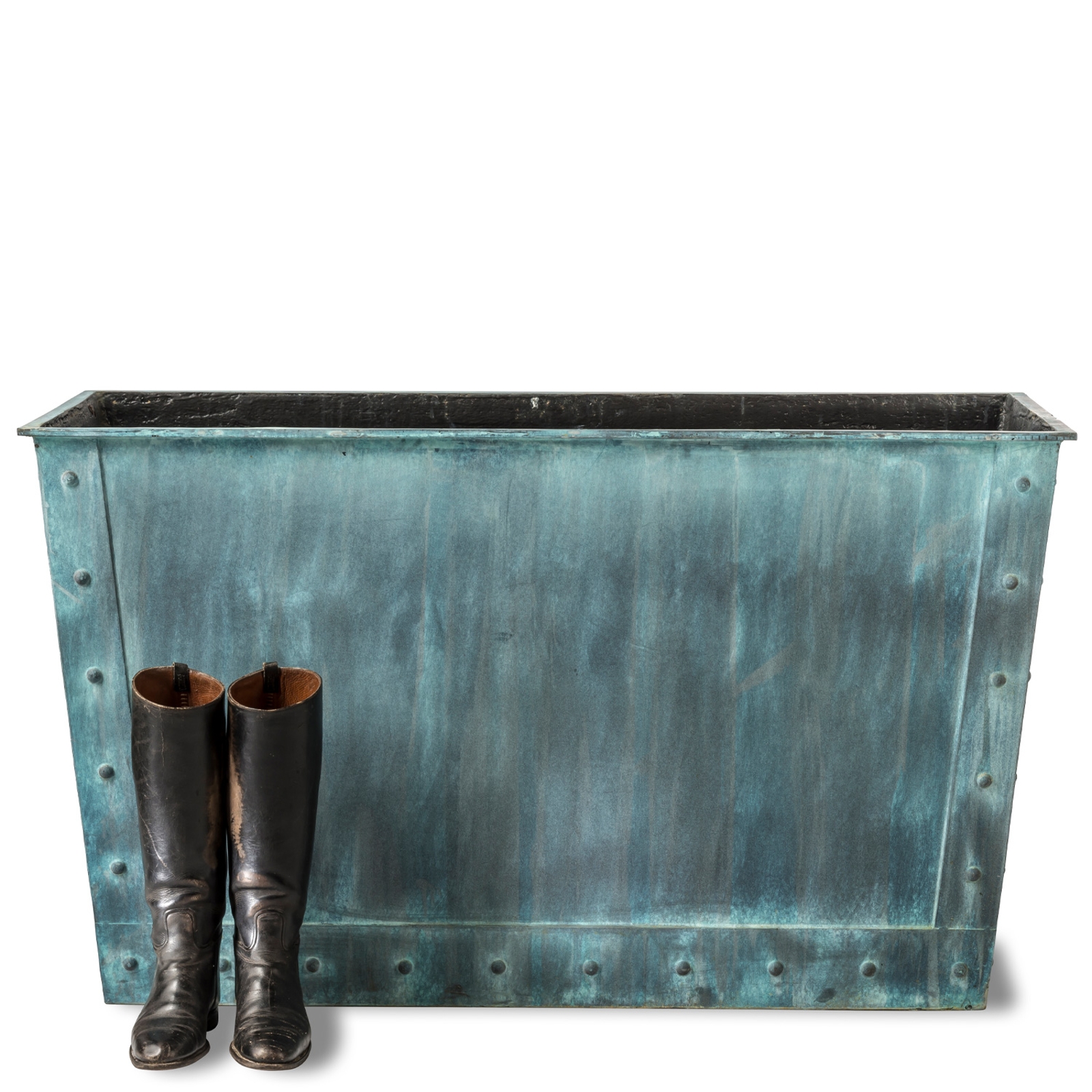 Fibreglass Beaten Copper Saxon Trough (1 size) - SX - CGP East Sussex ...