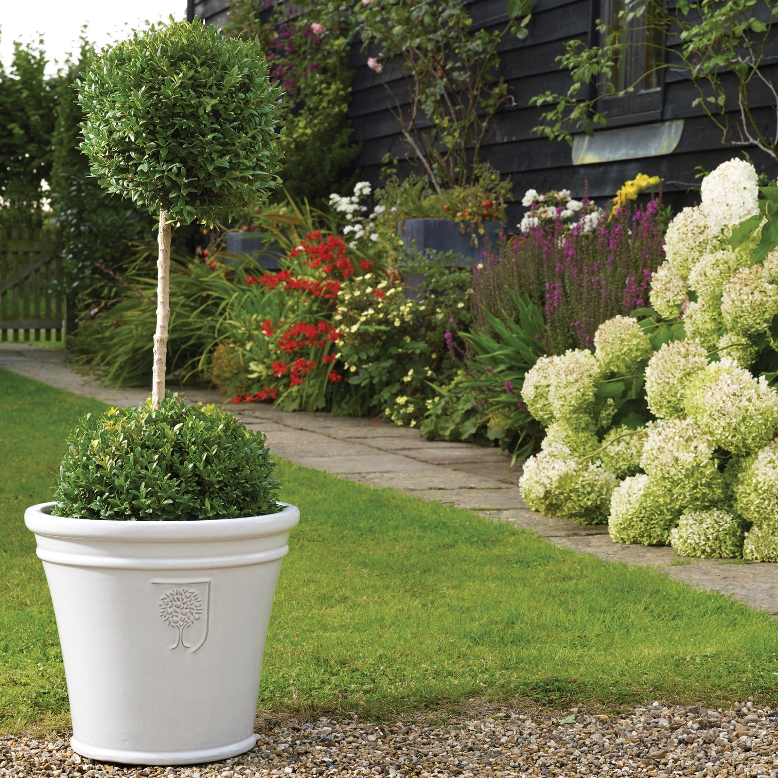 RHS White Cone (2 sizes) - AA0174 - Royal Horticultural Society - More ...