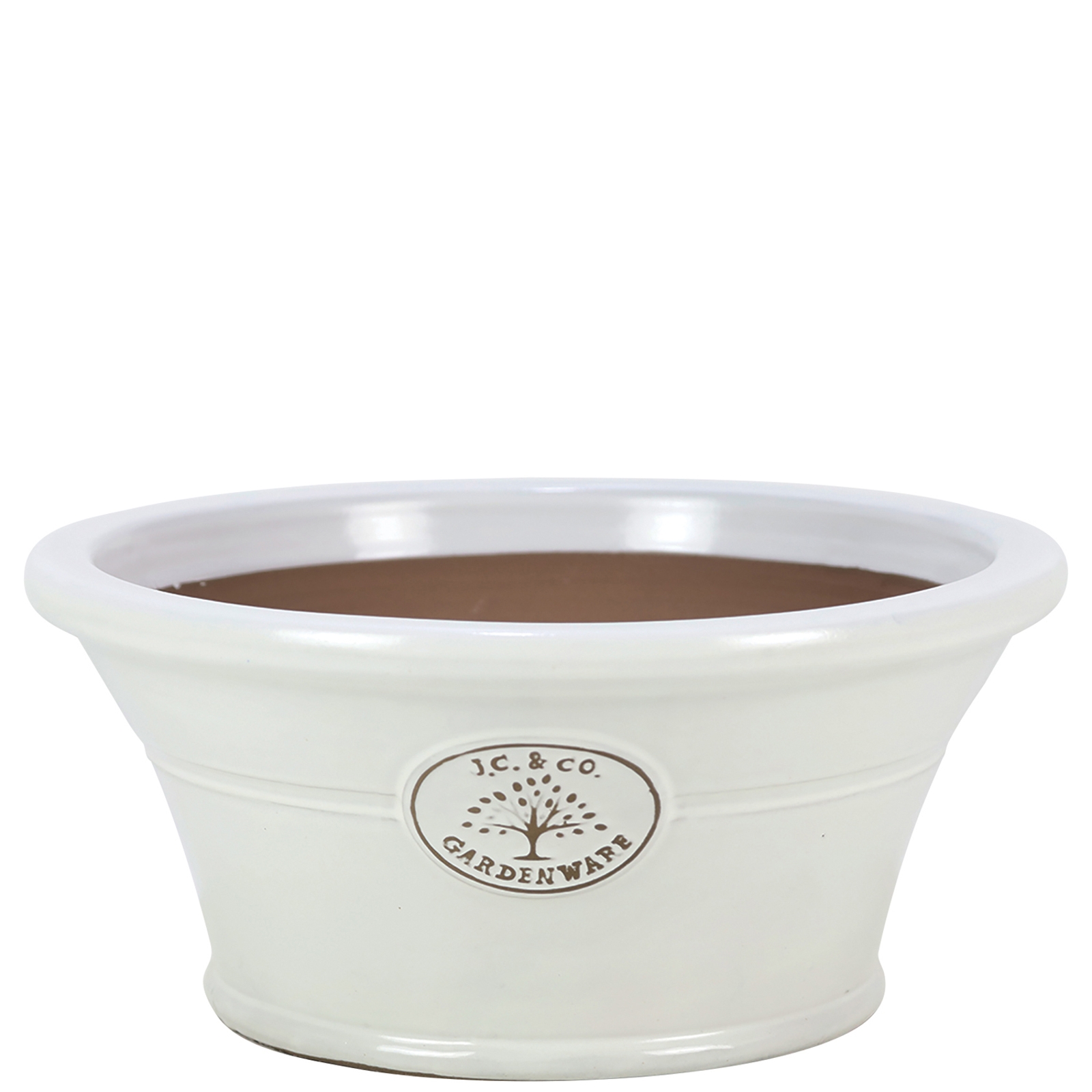 New J Chamberlain & Co Glazed White Bowl - J06W - J.Chamberlain & Co ...