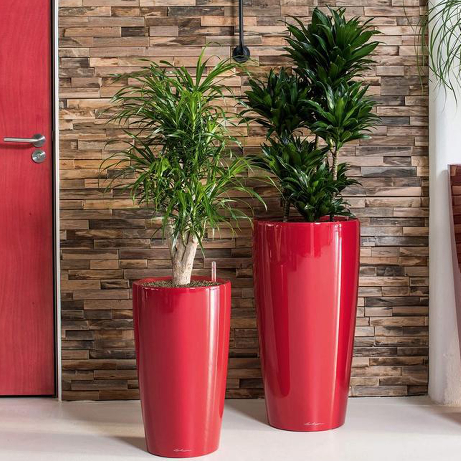 Scarlet Rondo Planter - SCRP - Lechuza Professional - More Than Pots